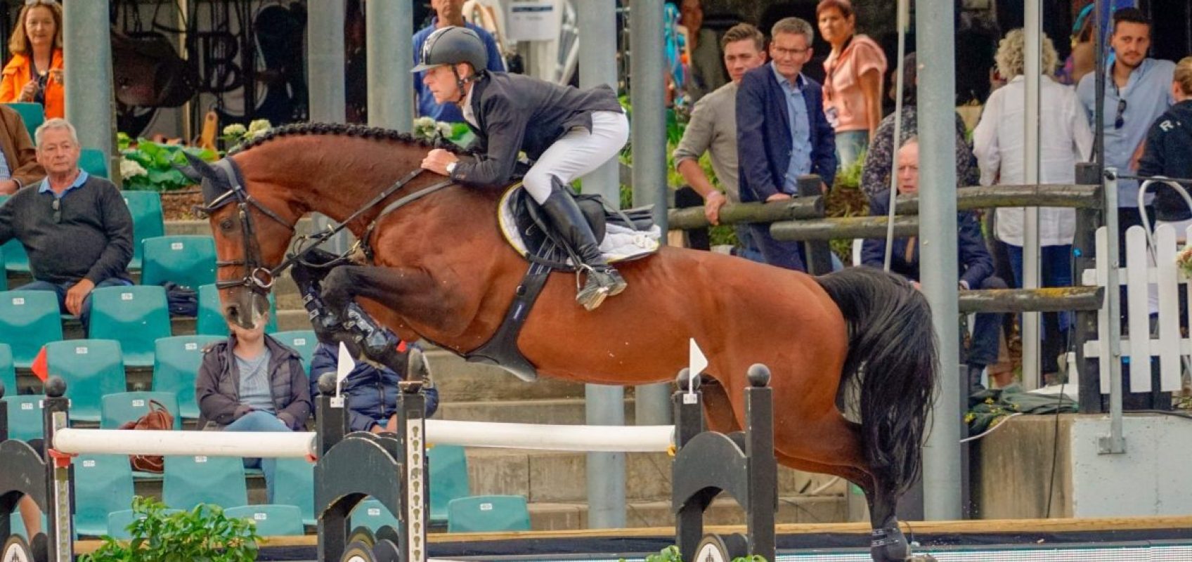 Silber: Marcus Ehning, Bronze: Patrick Stühlmeyer im GP Qualifier von ...