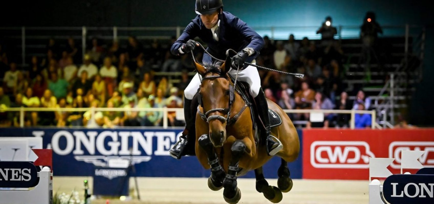 Conor Swail macht da weiter, wo er in Sacramento auch aufgehört hat ...