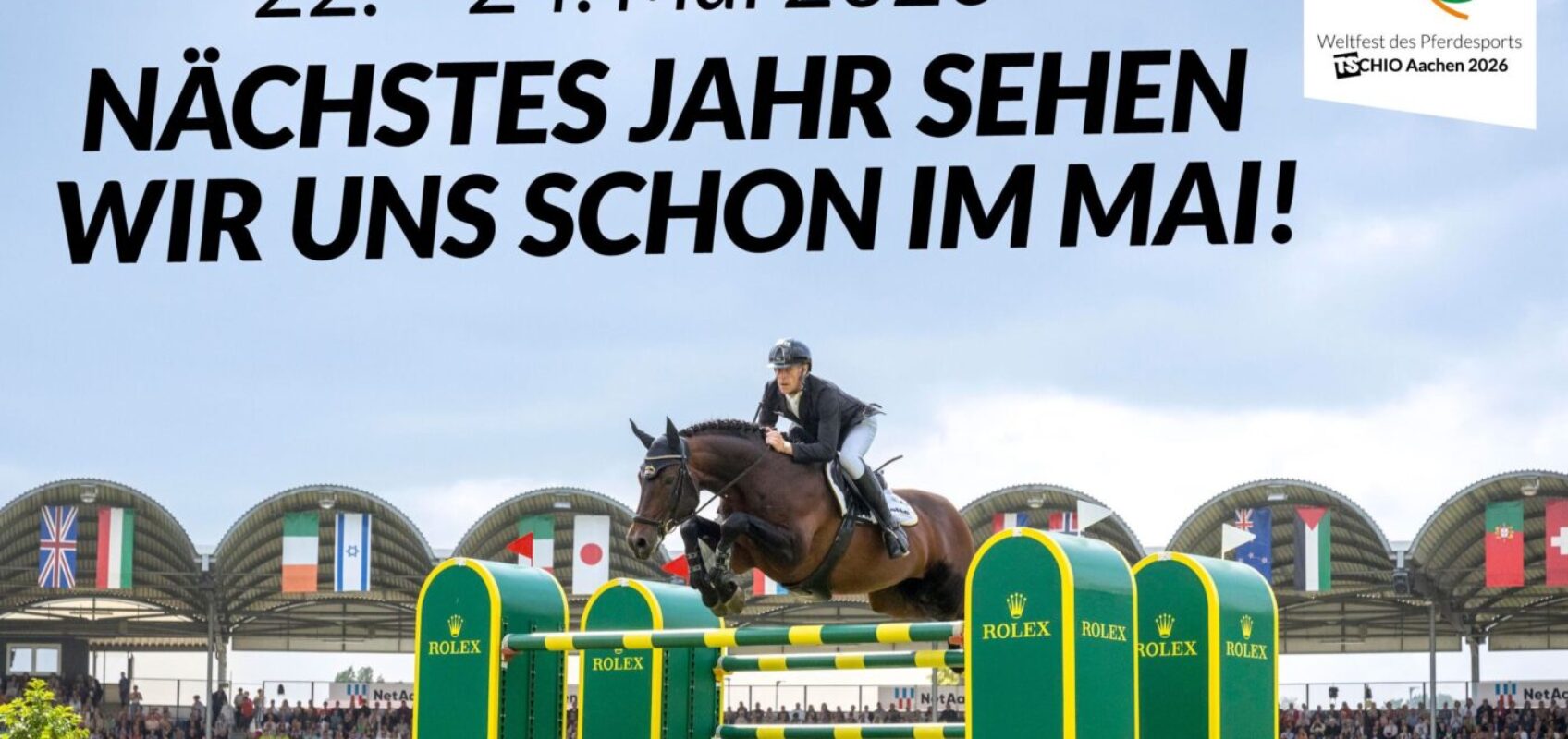 CHIO Aachen 2026: Im kommenden Jahr bereits im Mai! – spring-reiter.de