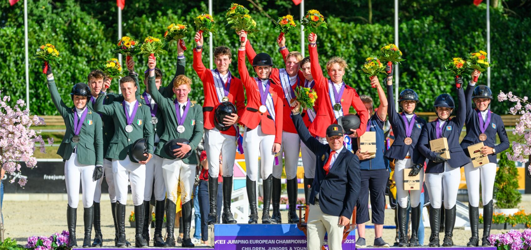 Kopf-an-Kopf-Rennen: Team Belgien krönt sich zum Europameister der Jungen Reiter – Irland holt ...